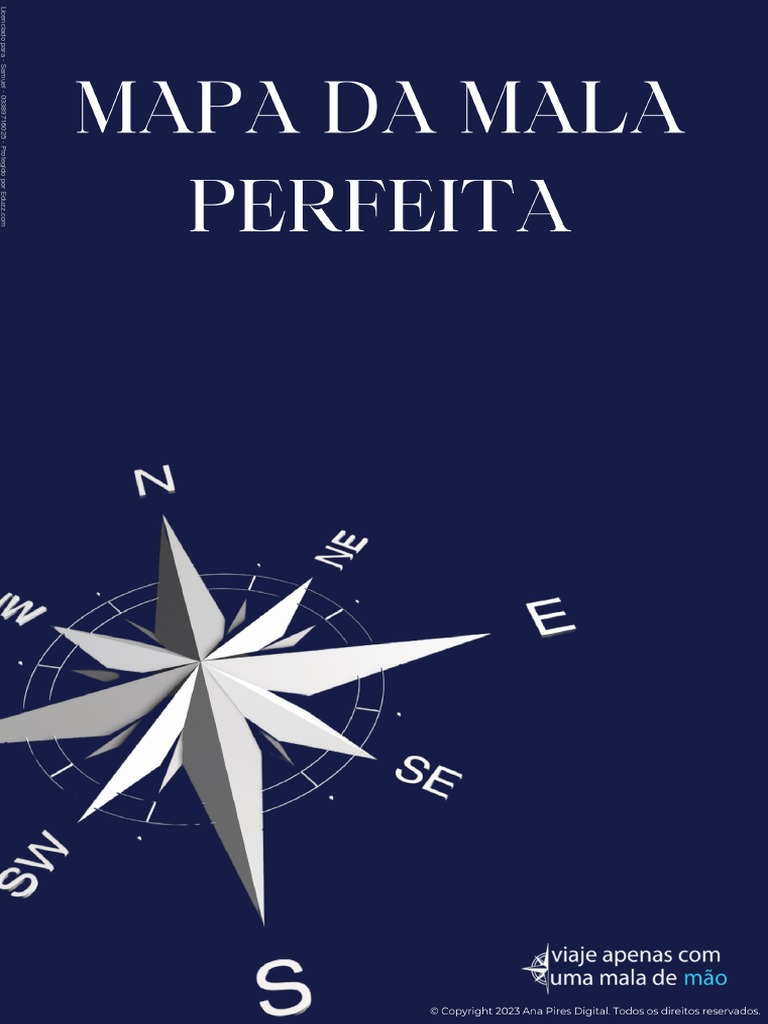 Mapa Da Mala Perfeita PDF | PDF