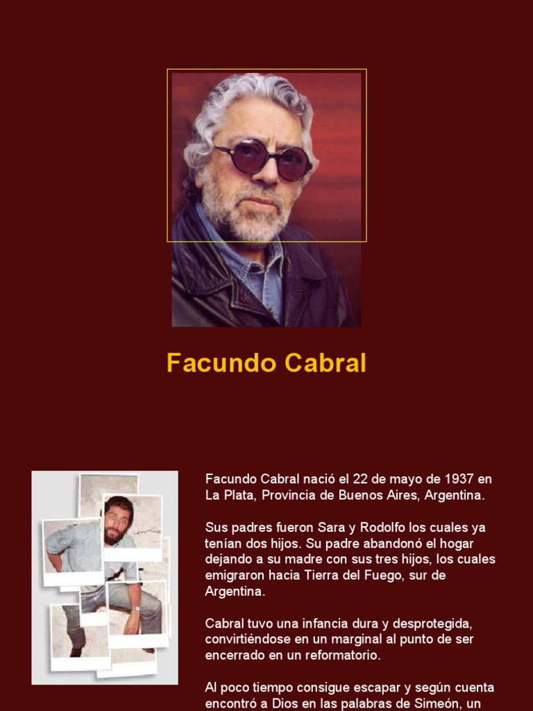 159-Facundo Cabral | PDF | Nature