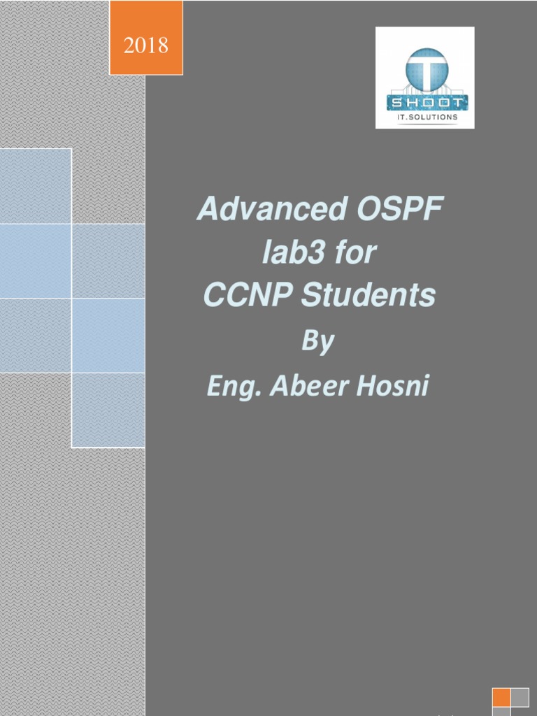 Advanced OSPF Lab3 | PDF