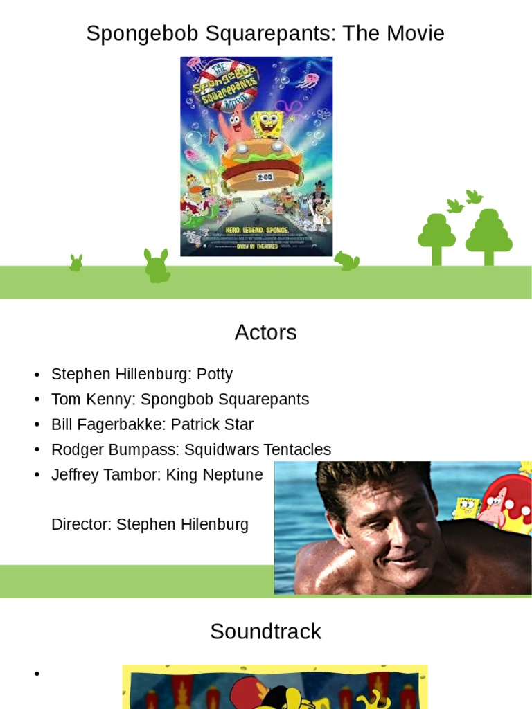 Spongebob Squarepants: The Movie | PDF