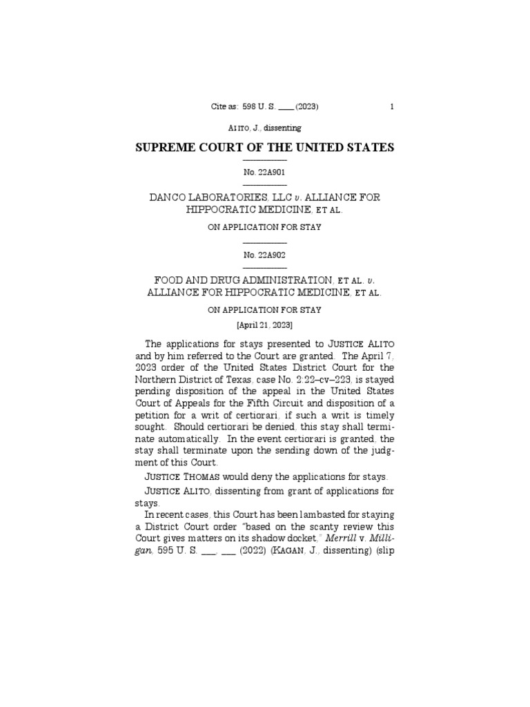 Supreme Court Says Abortion Pill Mifepristone Will Remain Broadly ...