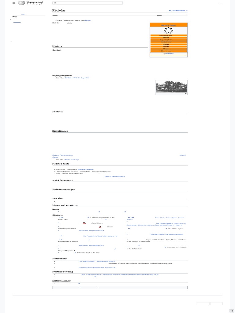 Ridvan Pdf Bahá í Faith