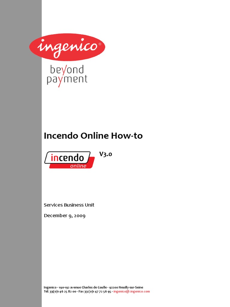 Incendo Online How-To | PDF | Computer Terminal | Icon (Computing)