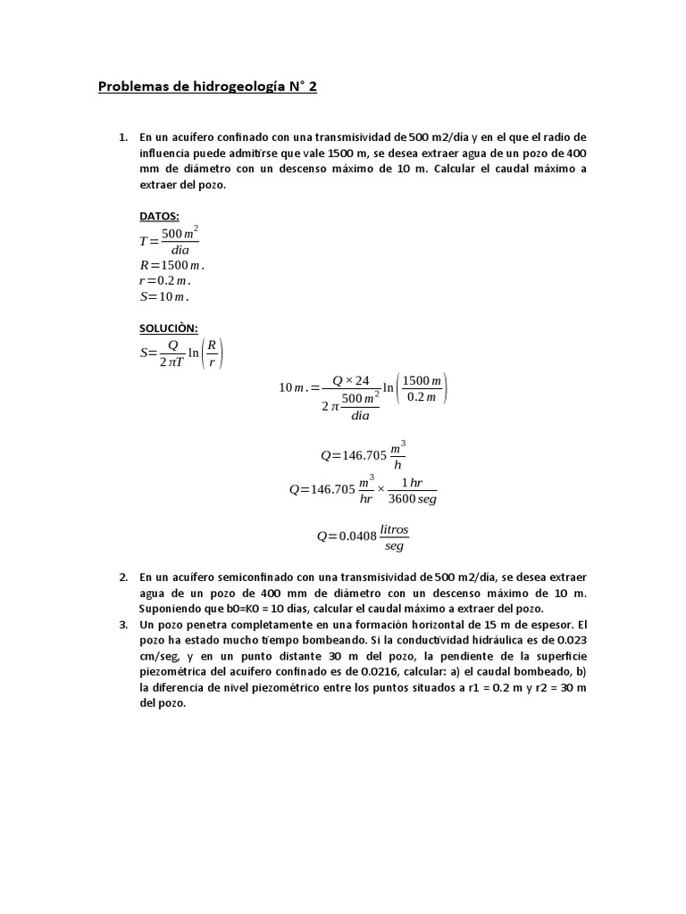 Problemas Propuestos 2 | PDF