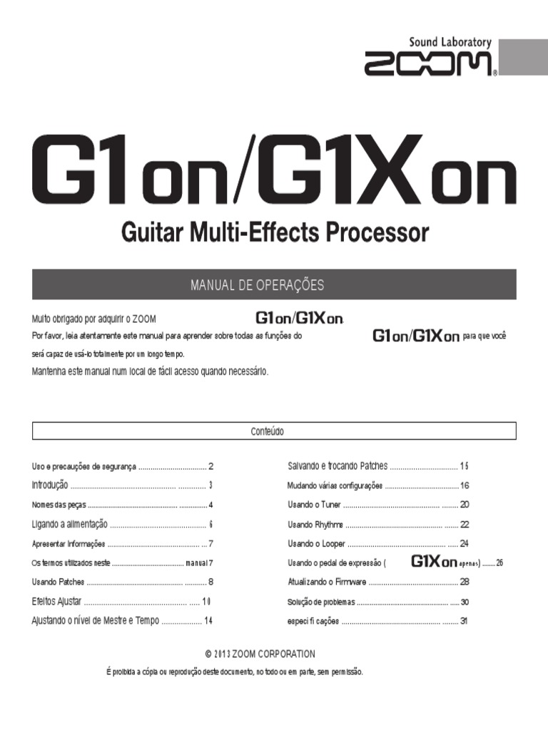 Manual G1on G1Xon - En.pt | PDF | Tempo | USB