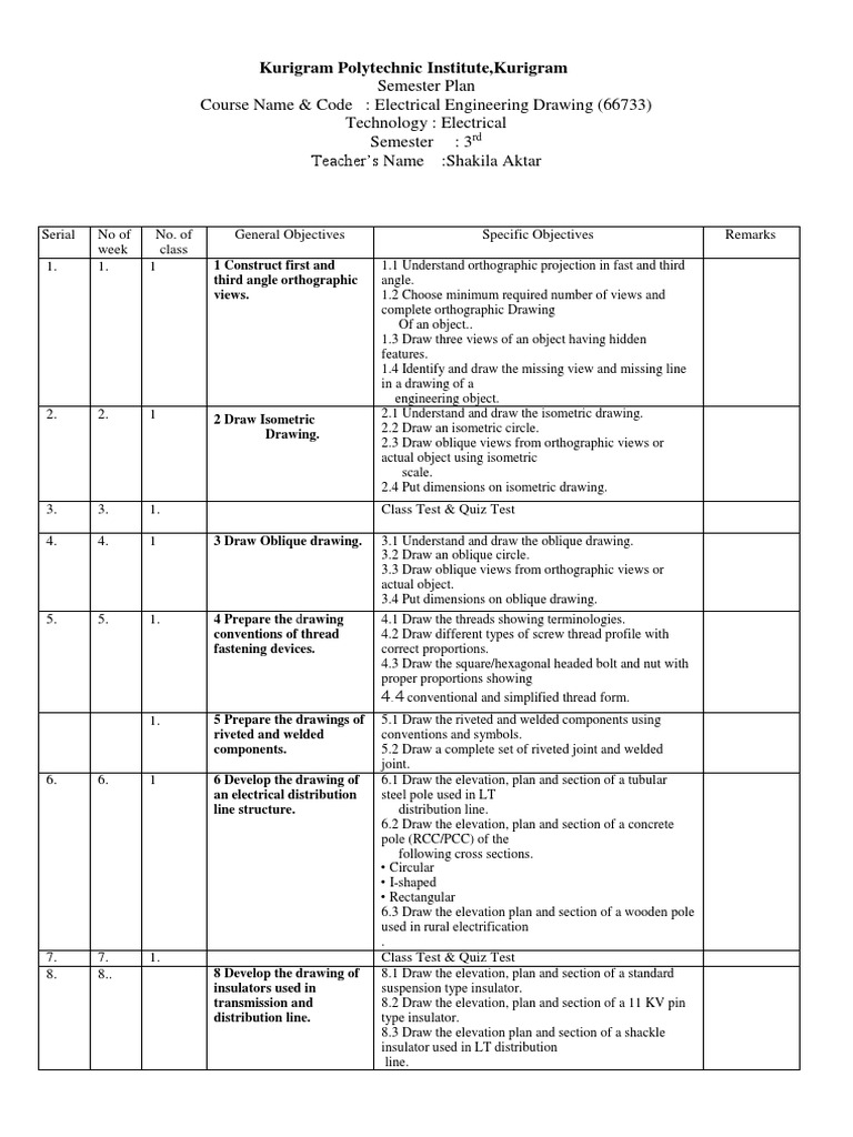 Electrical Engineering Drawing 66733 Pdf