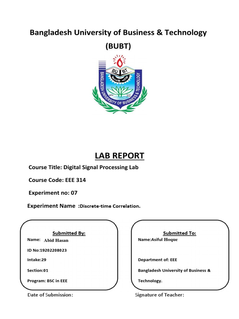 Analysis of Discrete-Time Convolution Summation Using MATLAB | PDF