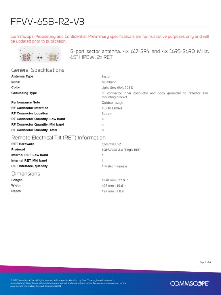 FFVV-65B-R2-V3: Page 1 of 4 | PDF