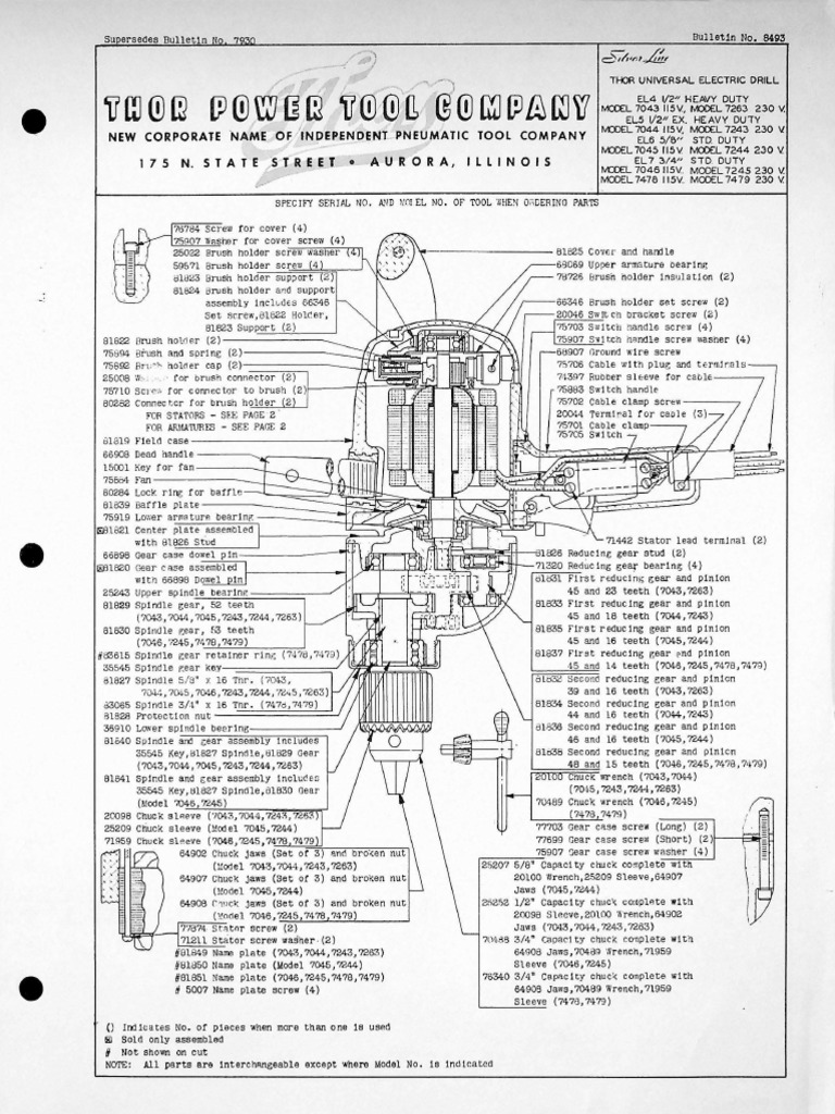 Thor Drill | PDF | Equipment | Machines