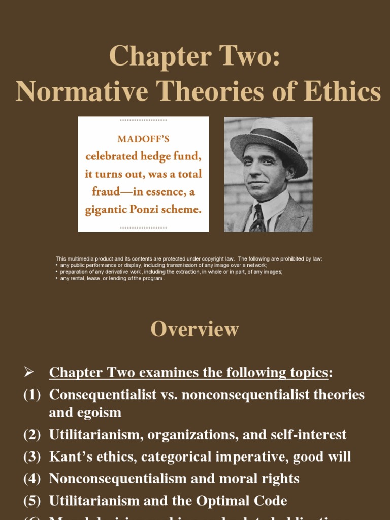 Class Presentaion Chapter 2 | PDF | Psychological Egoism | Utilitarianism