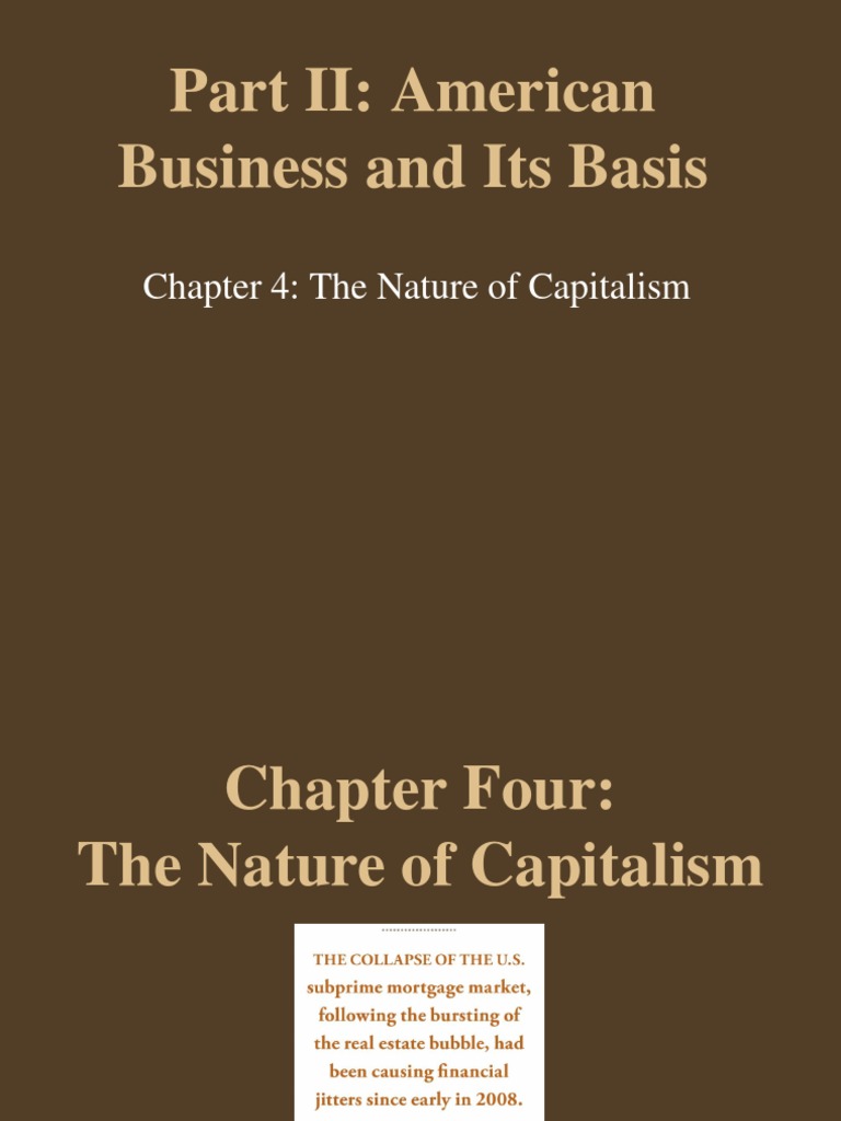 Chapter 4 | PDF | Capitalism | Criticism Of Capitalism