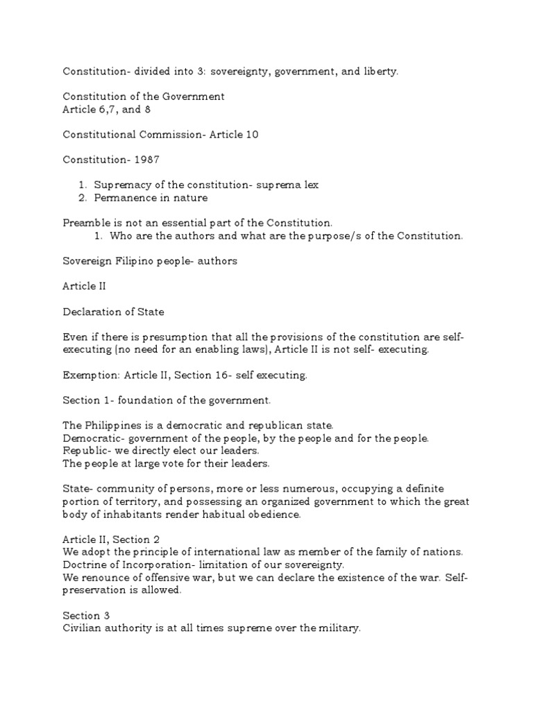 Constitution | PDF | Constitution | Sovereignty