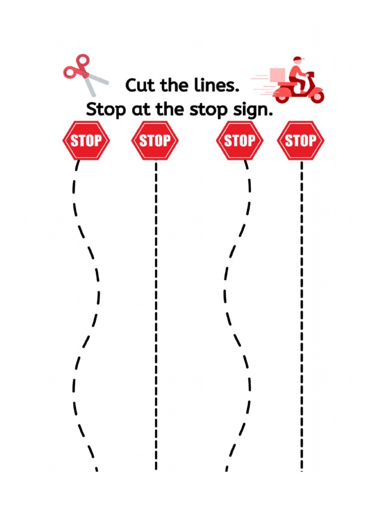 Cutting sheets for kindergarten | PDF