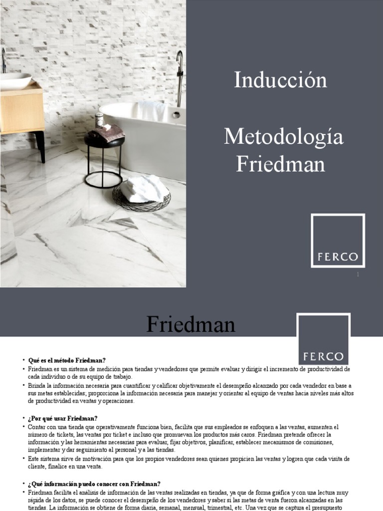 Inducción Friedman | PDF | Cliente | Información
