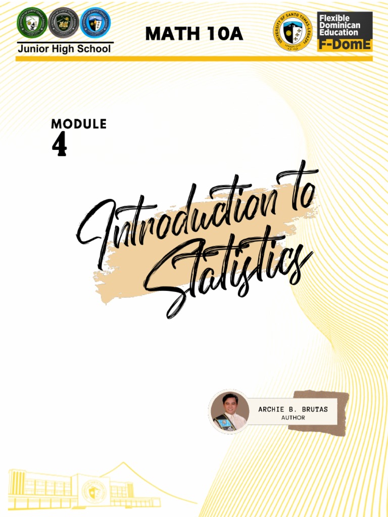 Math 10A: Junior High School | PDF | Variance | Standard Deviation