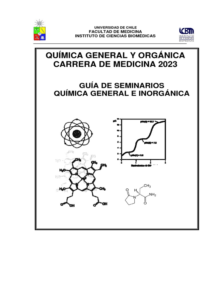 Gu A de Qu Mica General e Inorg Nica MED 2023 PDF | PDF | Enlace covalente | Enlace químico