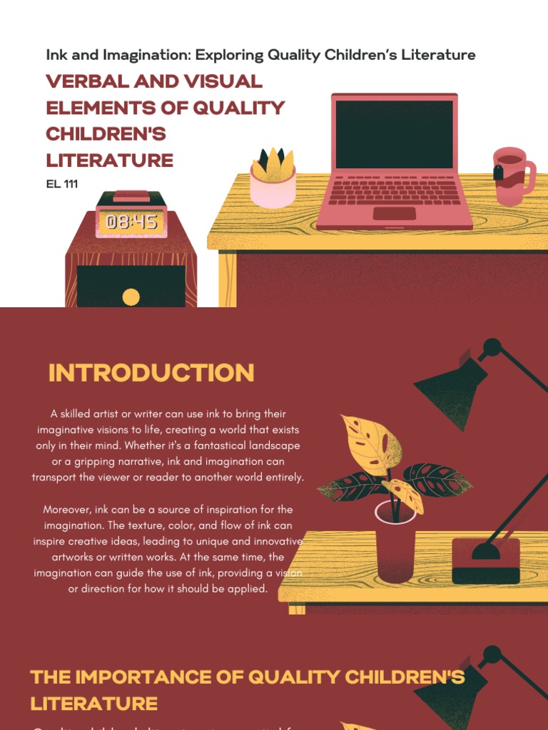 Verbal Elements of Childrens Lit Presentation | PDF Verbal Elements of Childrens Lit Presentation | PDF