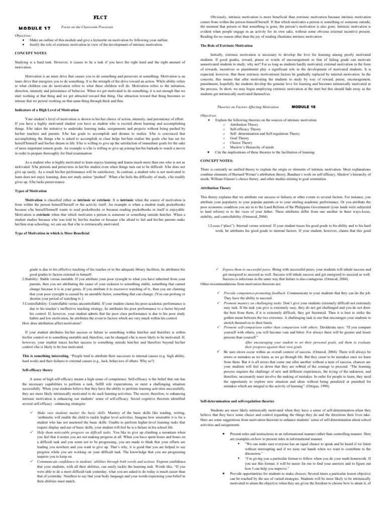 Final Lessons | PDF