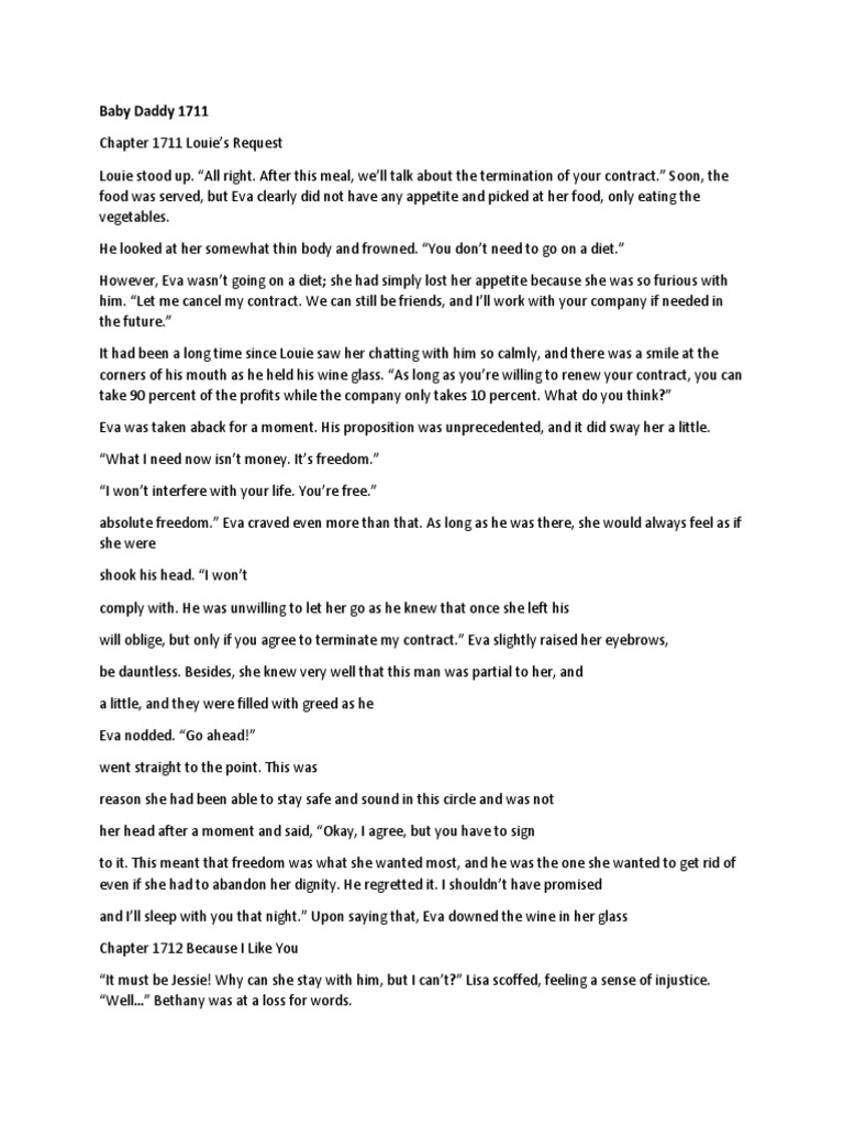 Baby Daddy 1711 | PDF