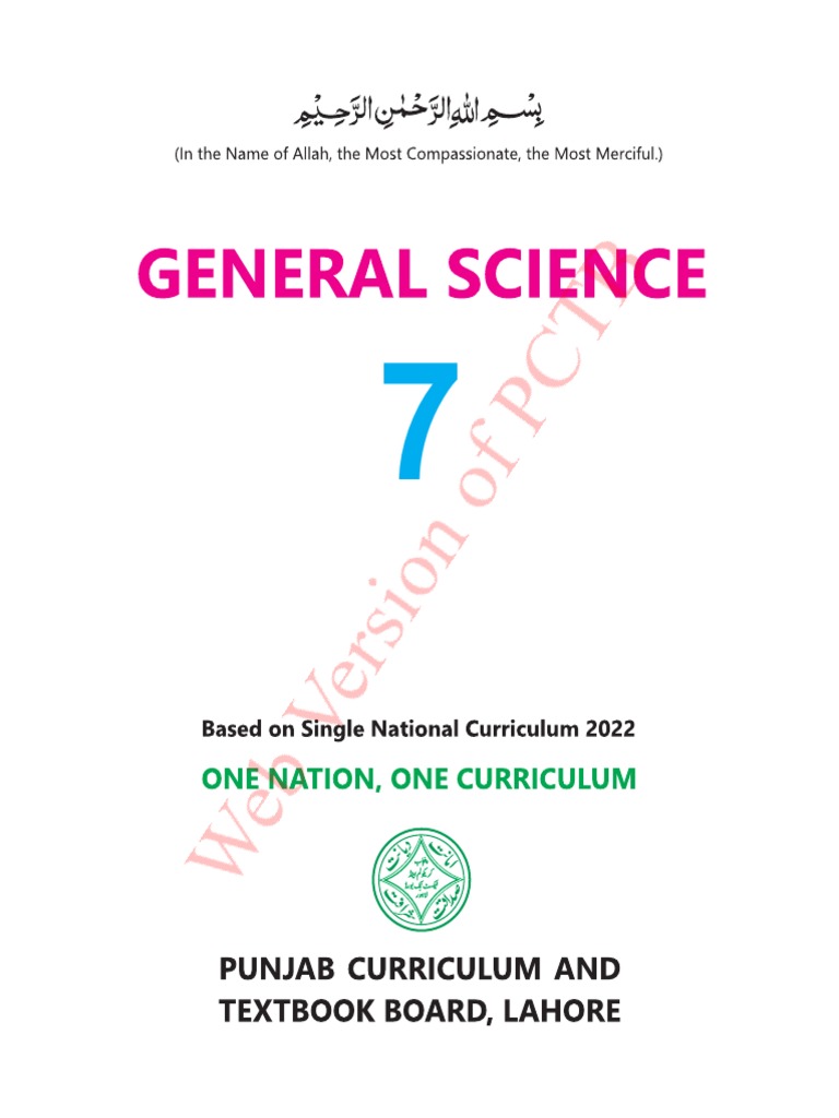 Web Version of PCTB - General Science 7 Full Book (Final) | PDF