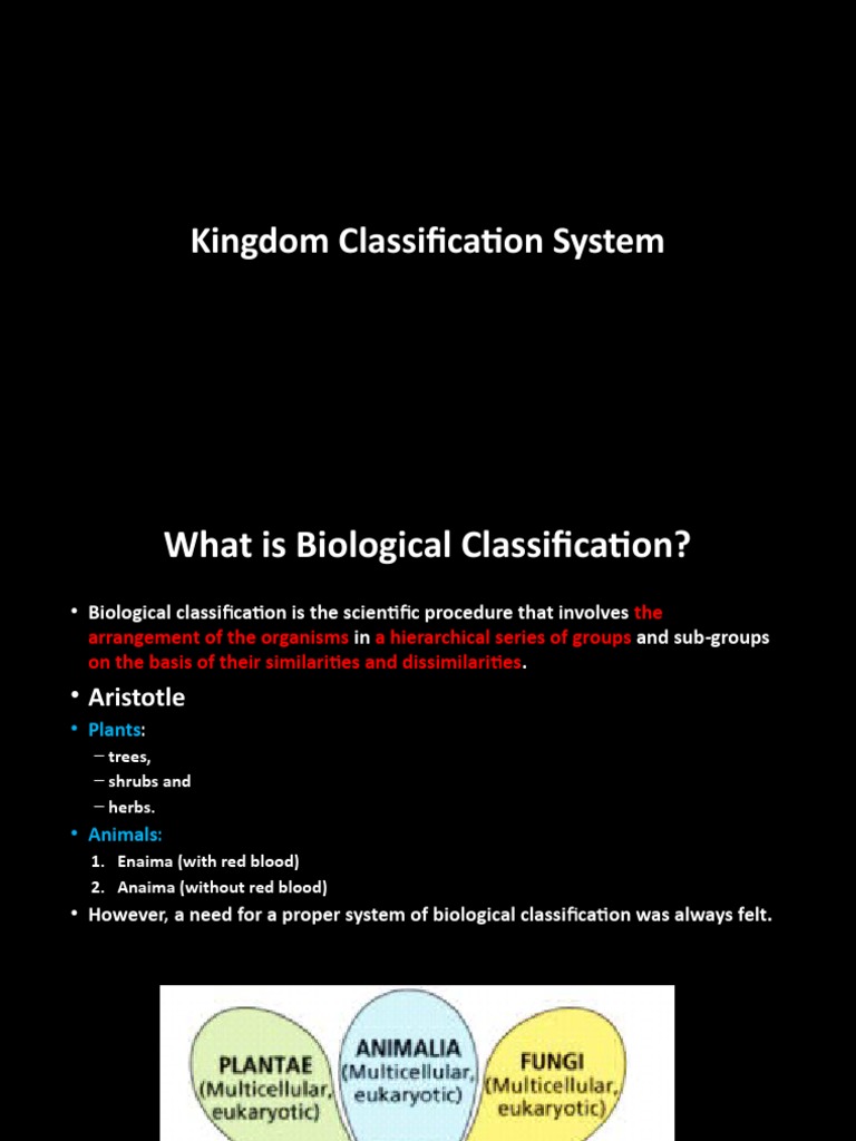 Biological Classification | PDF | Fungus | Eukaryotes