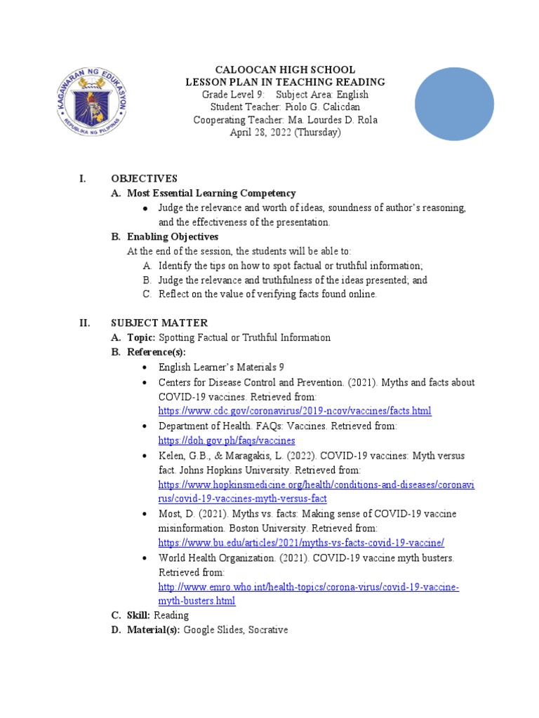 DETAILED_LESSON_PLAN_ | PDF