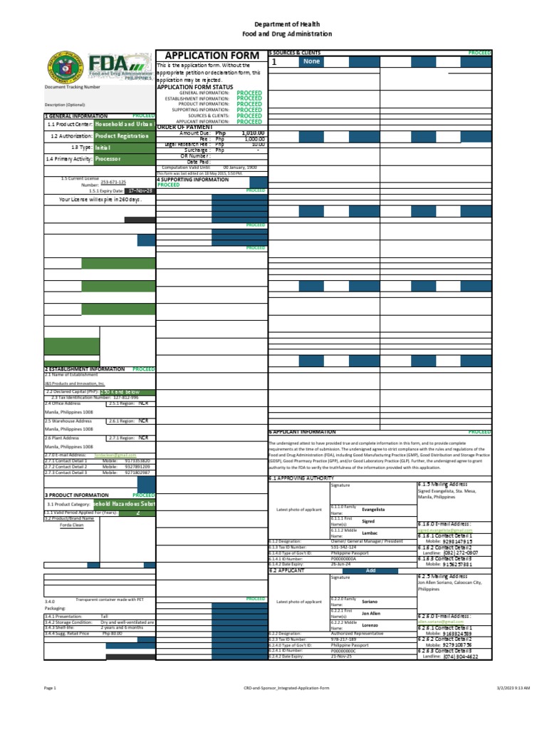 CRO-and-Sponsor_Integrated-Application-Form | PDF