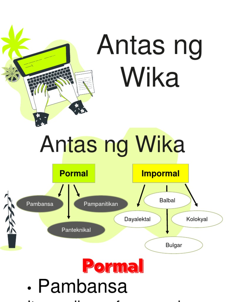 Aralin 2 Antas NG Wika | PDF