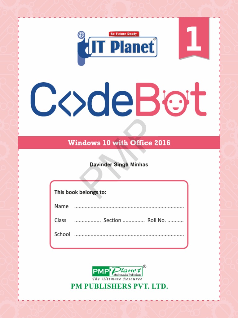 Pm Publishers Class 1 Codebot Pdf Free Pdf