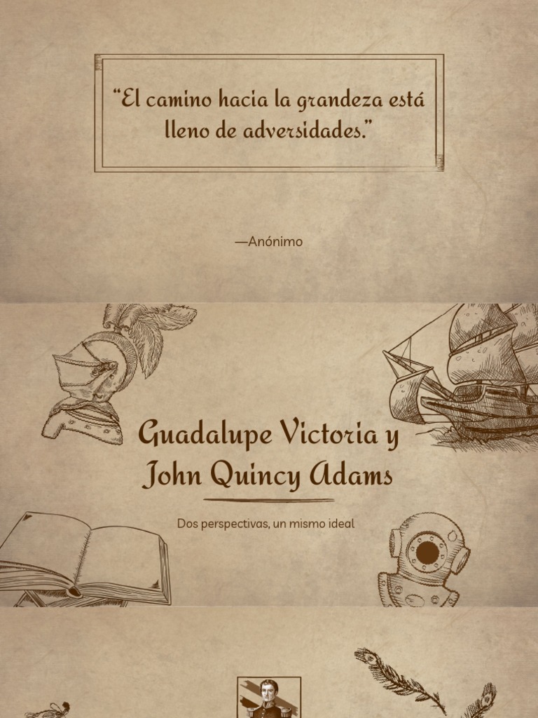 Guadalupe Victoria y John Quincy | PDF | John Adams | Gobierno