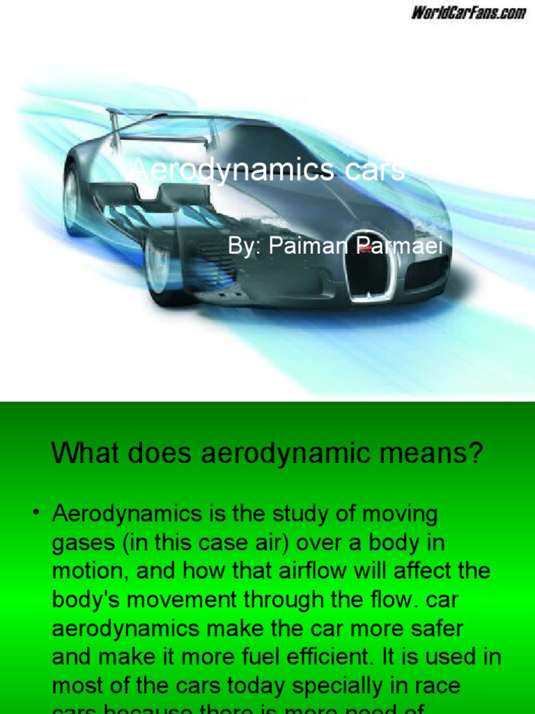 Car Aerodynamics Explained | PDF | Aerodynamics | Vehicle Technology