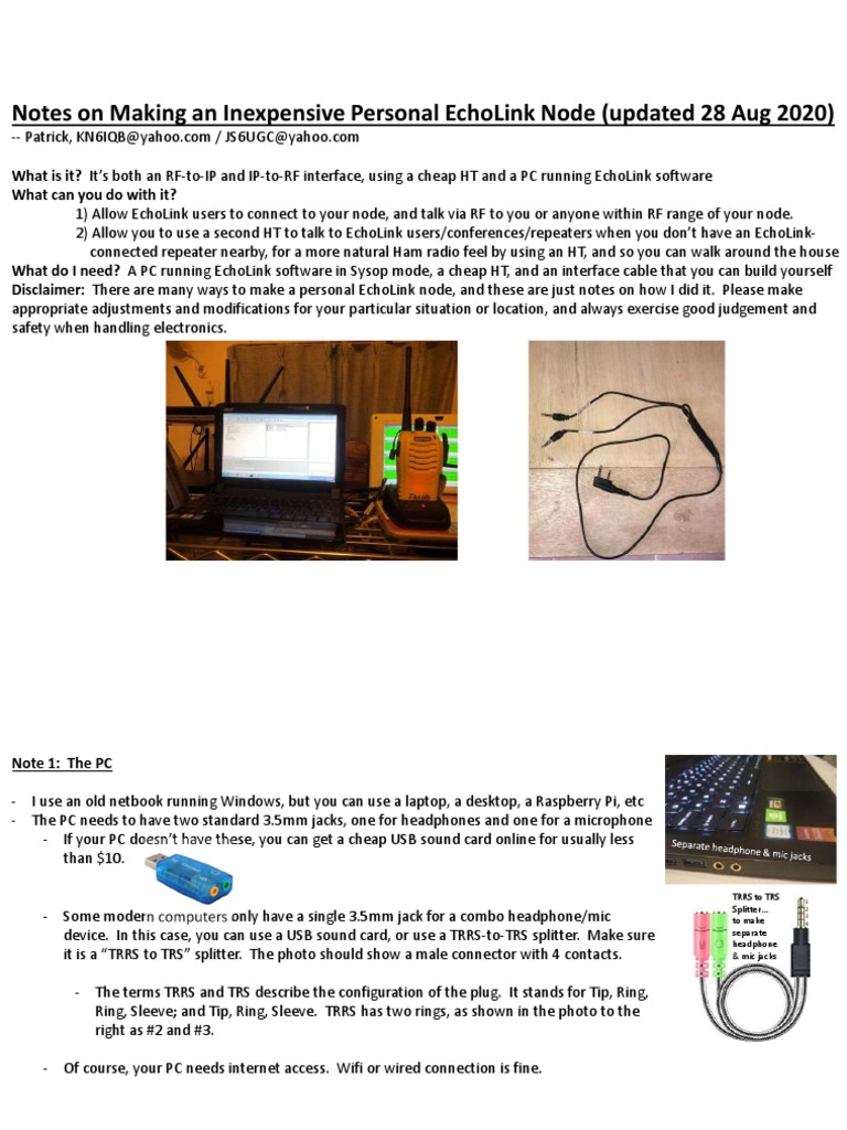Personal Node by Kn6iqb | PDF