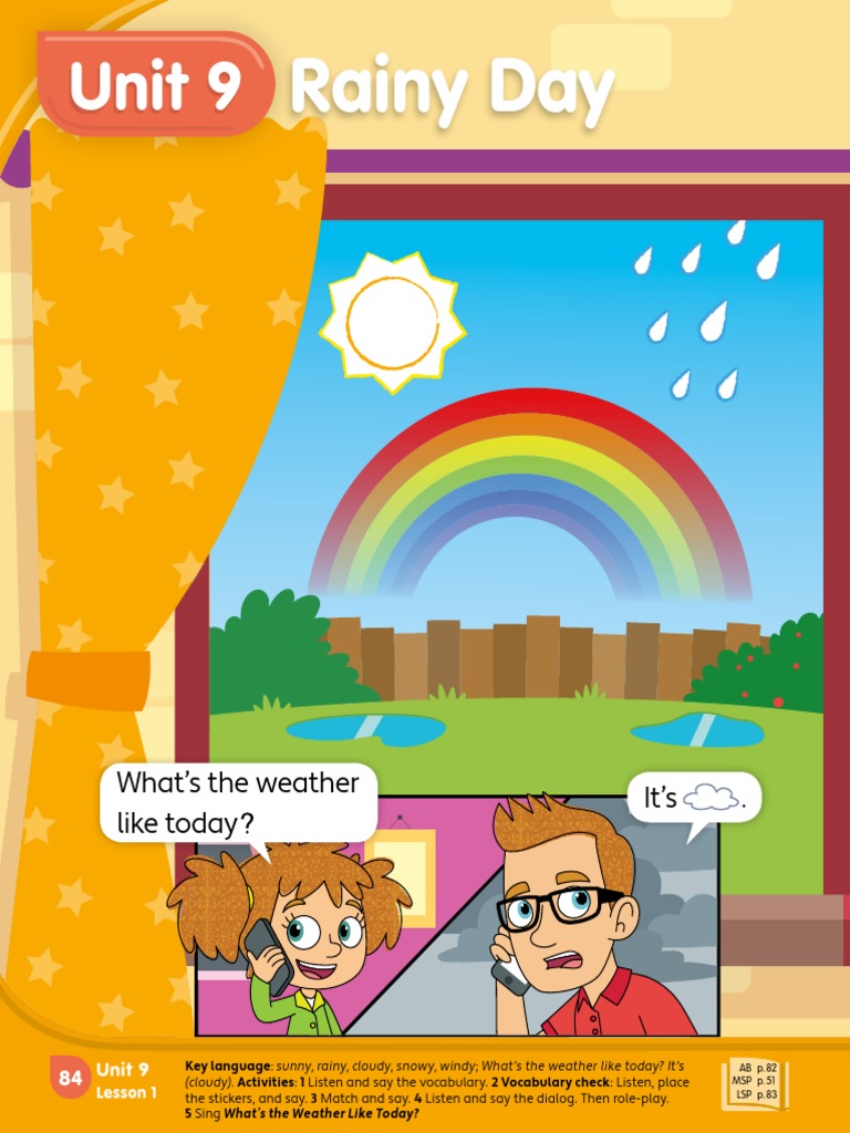 Unit 9: Rainy Day | PDF