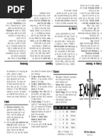 One Shot Template | PDF | Tabletop Role Playing Game | Motivation