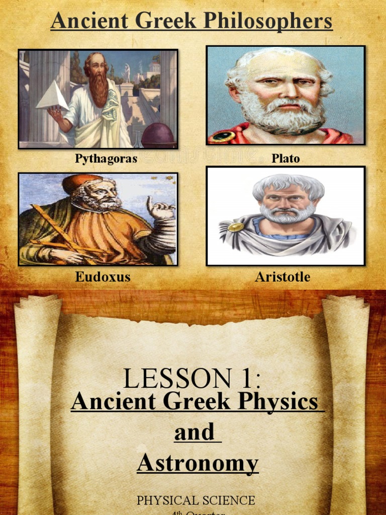 Aristotle Eudoxus: Pythagoras Plato | PDF