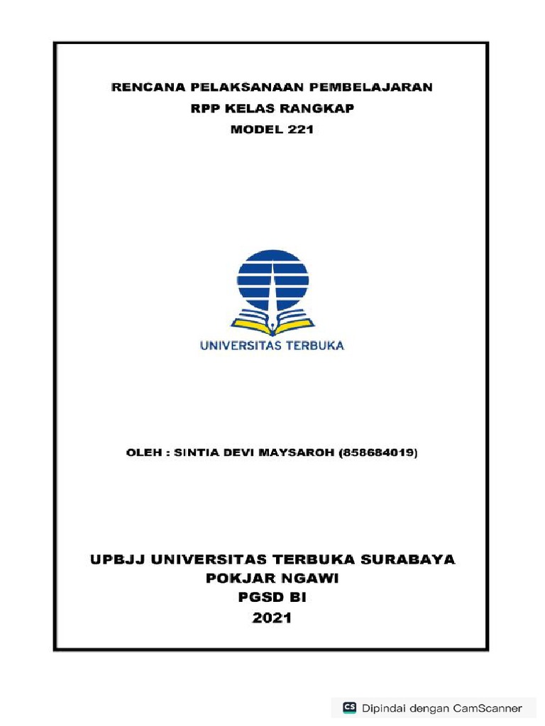 RPP PKR 221 Sintia Devi-2 | PDF