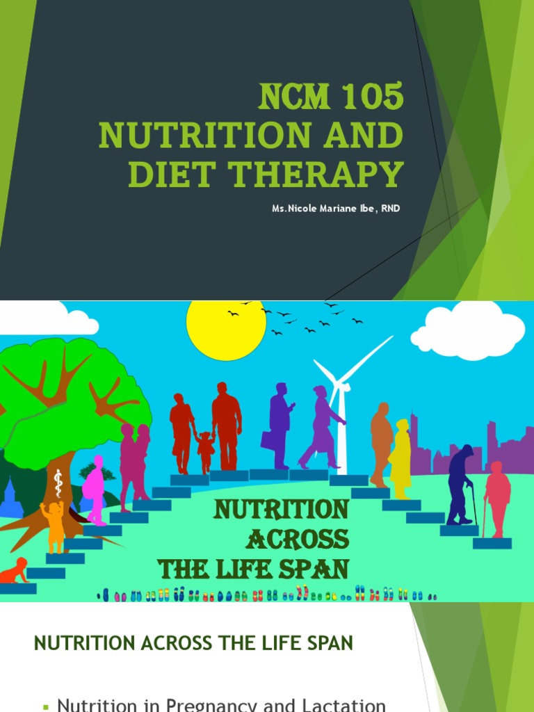 Nutrition and Diet Therapy: Ms - Nicole Mariane Ibe, RND | PDF ...