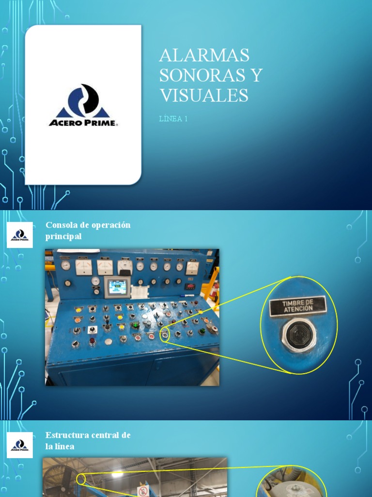 Alarmas Sonoras y Visuales | PDF Alarmas Sonoras y Visuales | PDF