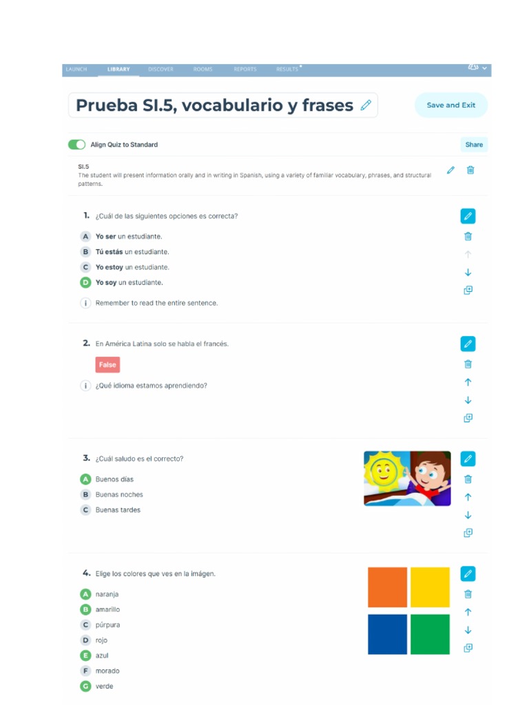 Evaluation Spanish | PDF