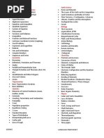 Ustet Upcat Coverage Exam | PDF | Factorization | Equations