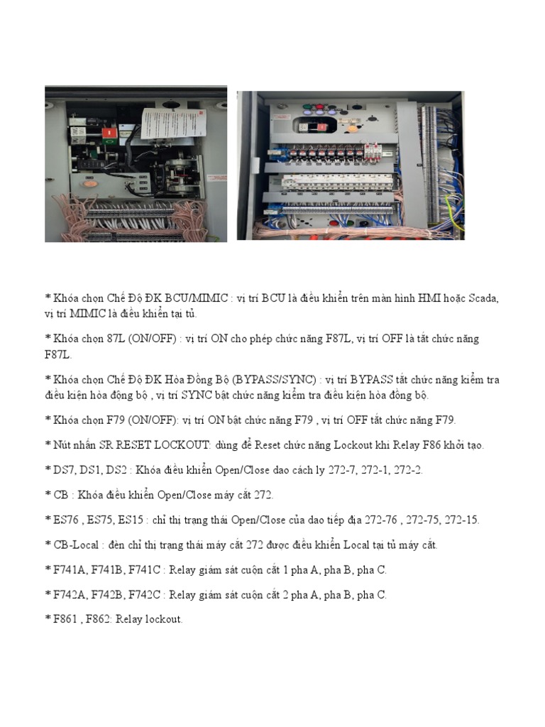 THAO TÁC THIẾT BỊ NGĂN 272 | PDF