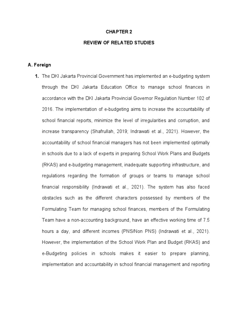 (CAPSTONE 1) Chapter 2 - Review of Related Studies | PDF | Budget | Web ...