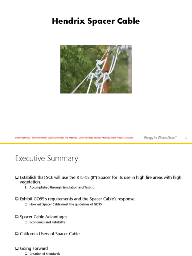 1562099726SCE Spacer Cable Deep Dive | PDF | Insulator (Electricity ...