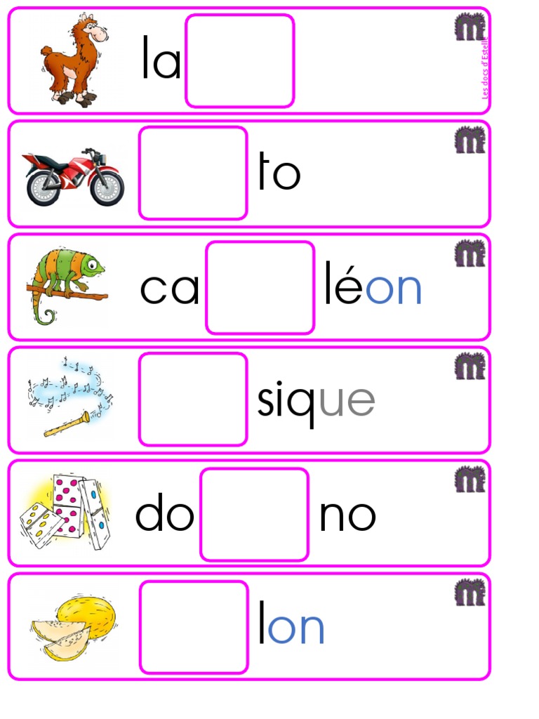 Syllabe Manquante Ceinture Rose Estelledocs | PDF