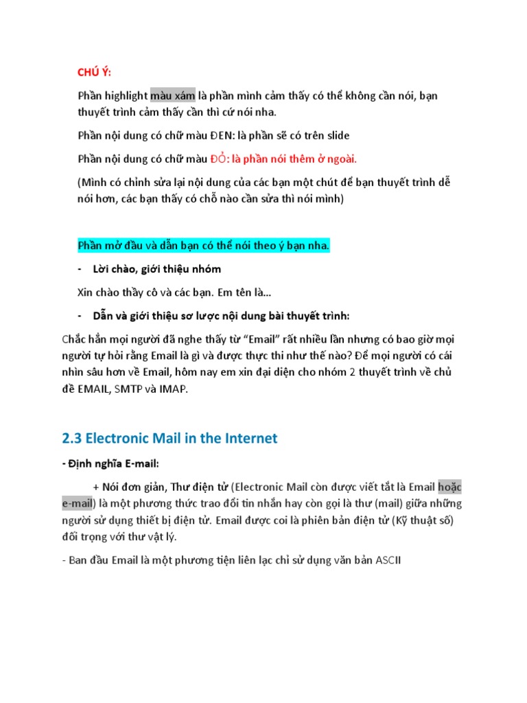 Email SMTP IMAP | PDF