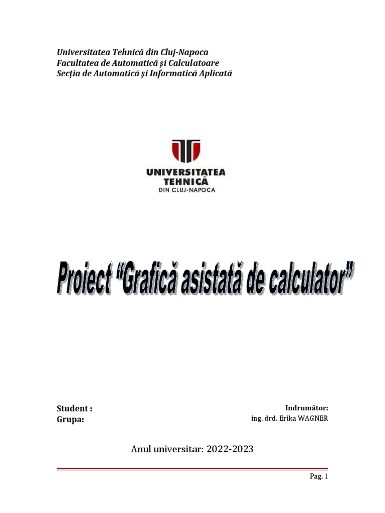 Sablon Proiect - SM | PDF