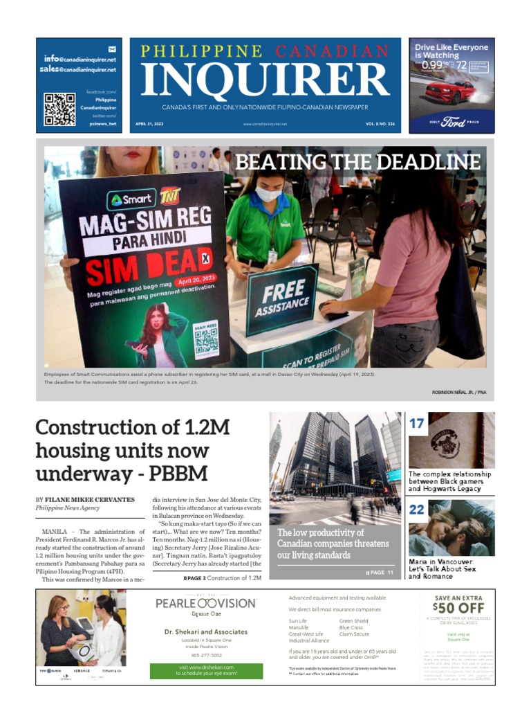 Philippine Canadian Inquirer #536 | PDF