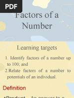 Factor Bugs Worksheet | PDF