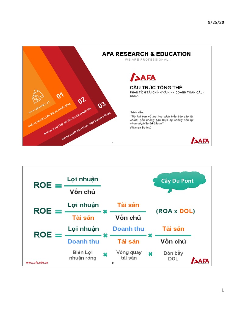 T NG Quan Phân Tích Tài Chính - Amp - Kinh Doanh CGBA | PDF