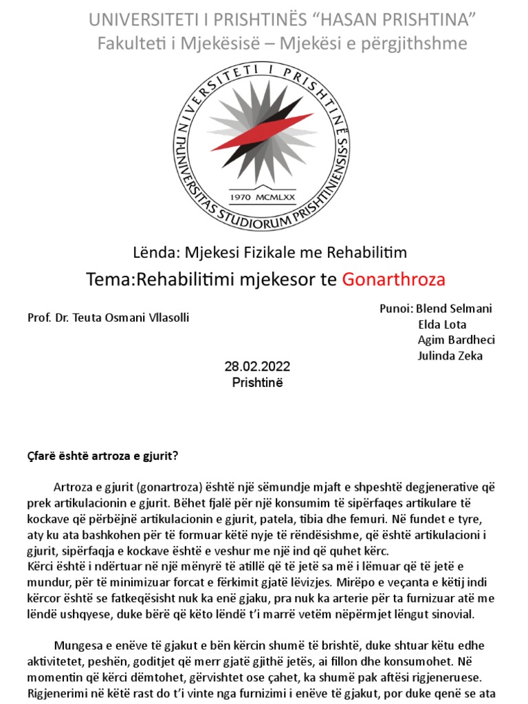 Mjeksi Fizikale | PDF